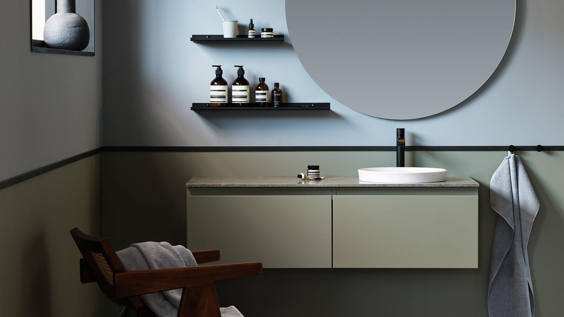 Vedum - Flow 1200 dimgrön