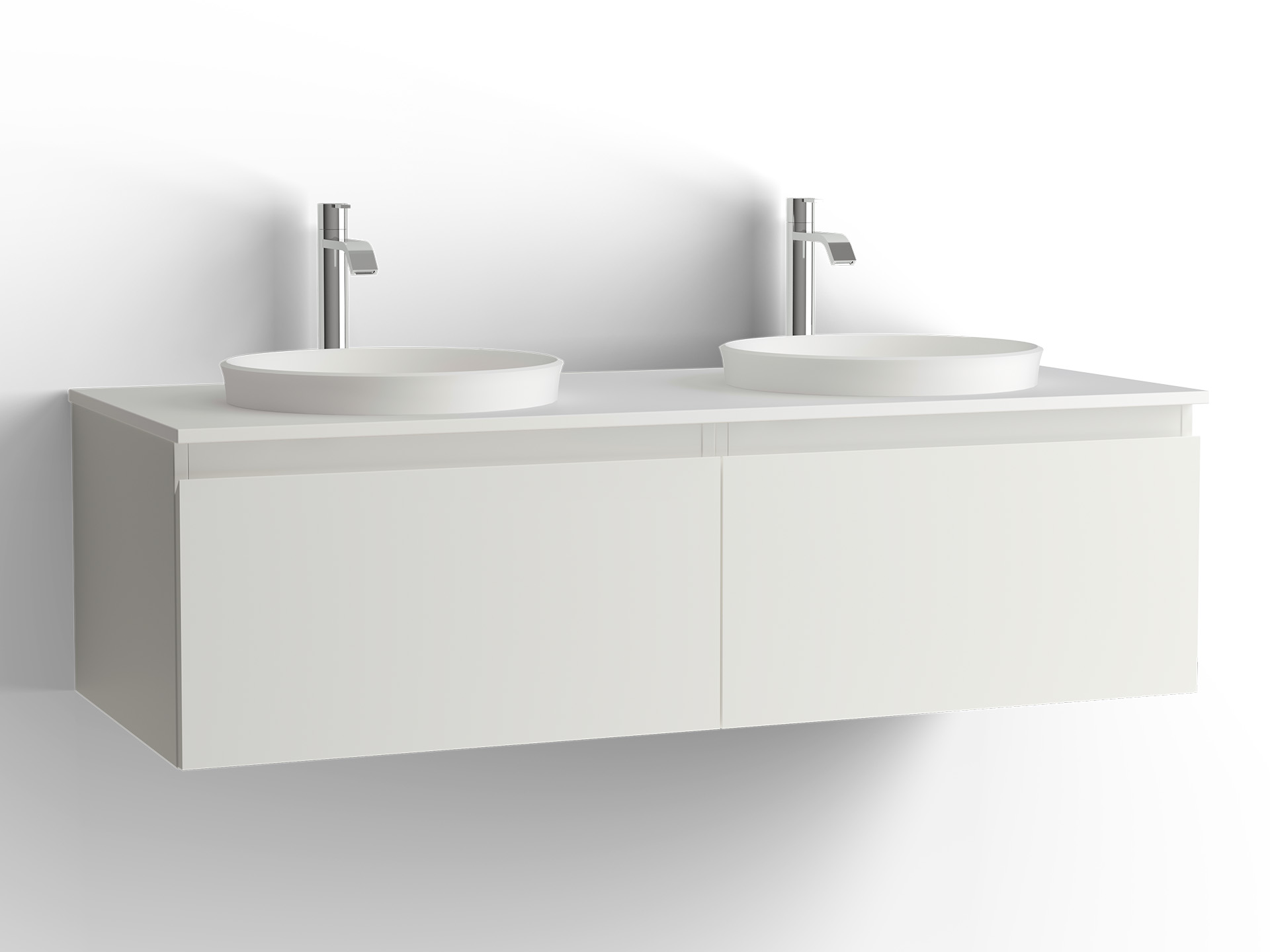 Vedum - Kommod Flow 1200 dubbel, 2 lådor